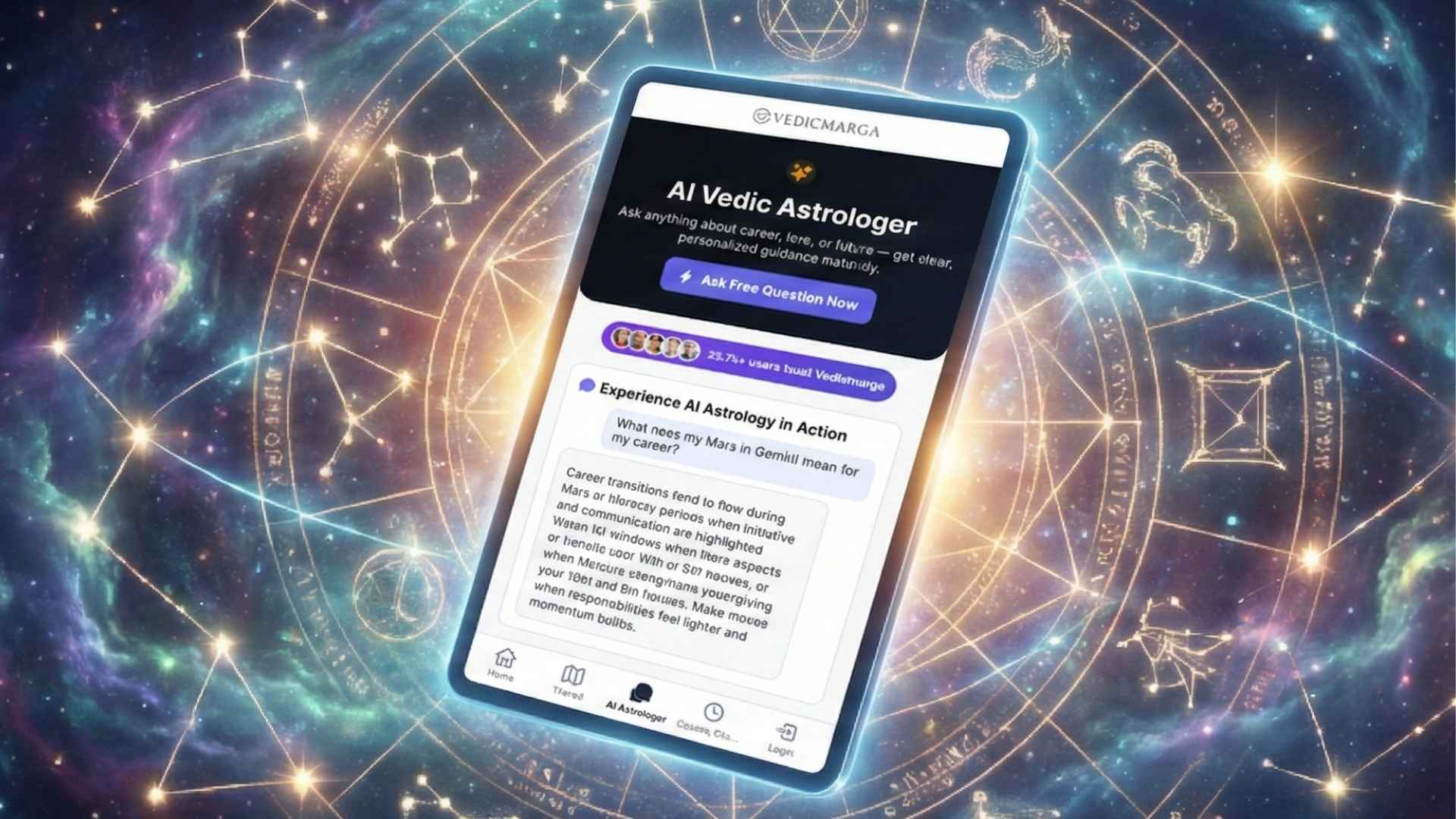 AI Astrology - Accurate Predictions, Free Daily Question
