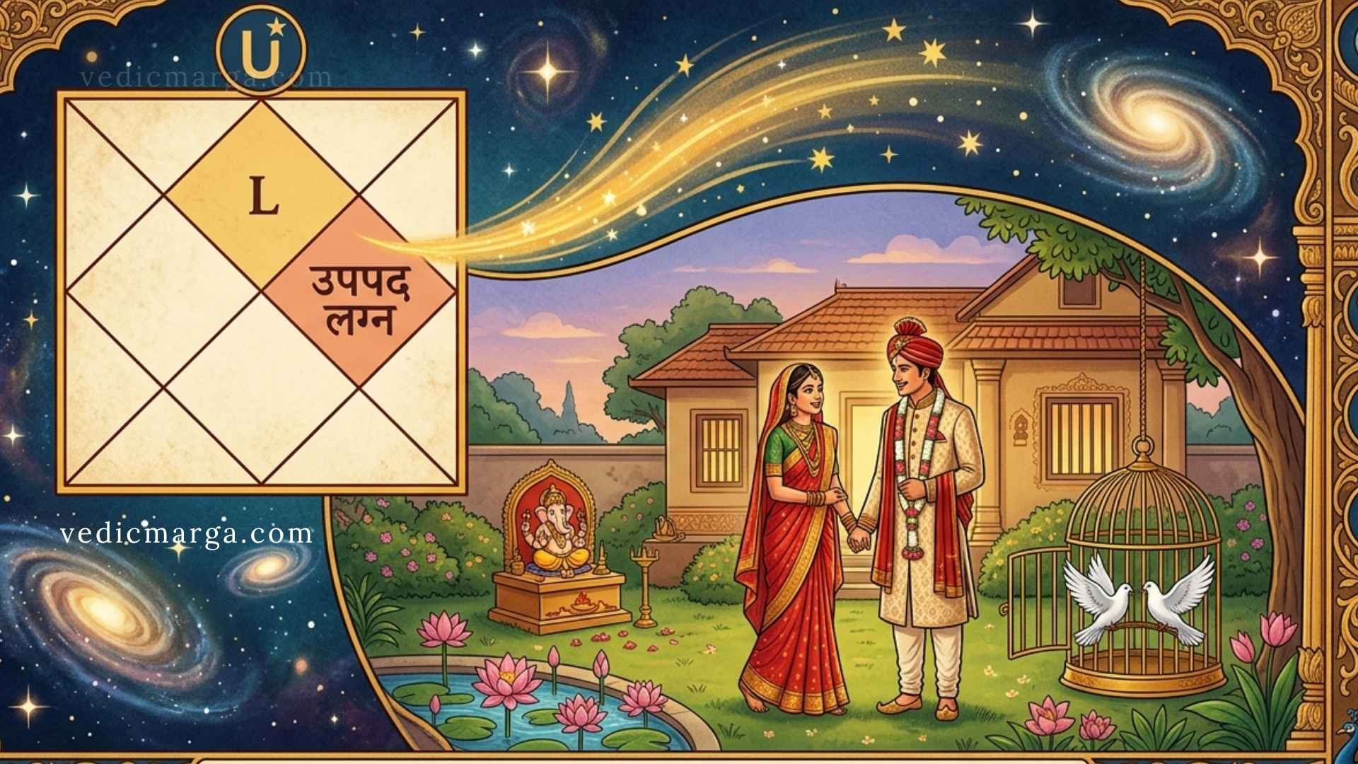 Upapada Lagna: Meaning, Calculation, and Marriage Results